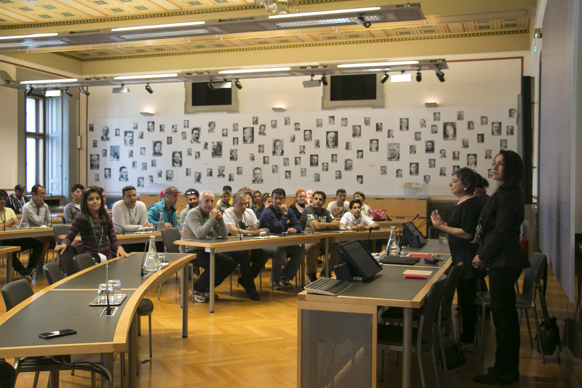 Asylum Seekers Visit International Dialogue Centre | KAICIID